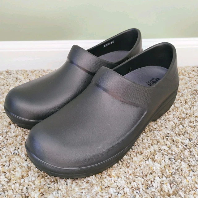 CROCS DUAL COMFORT Neria Pro II Work Clogs Sz 10 Professional Medical ...
