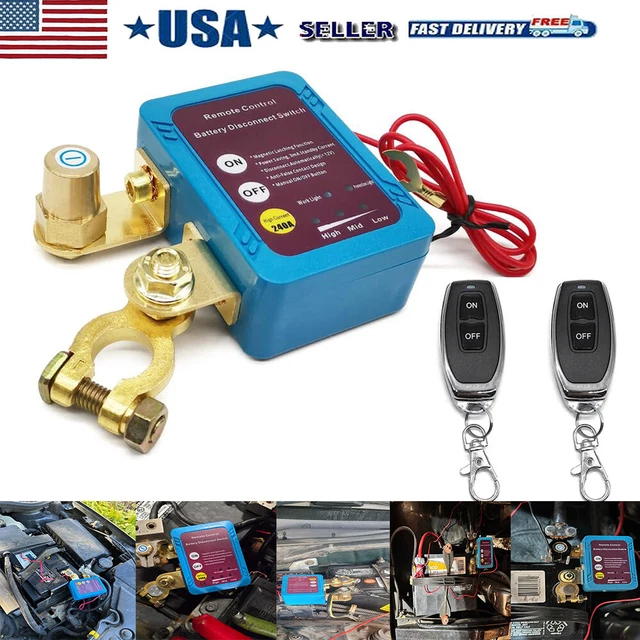 REMOTE CONTROL CAR Battery Switch Disconnect Power Kill Master Isolator ...
