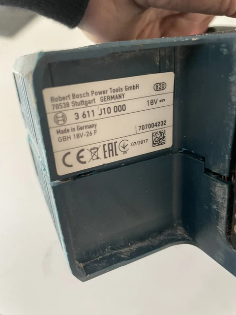 BOSCH GBH 18V-26F Pro SDS+ Rotary Hammer Drill Heavy Duty. Spares £78. ...