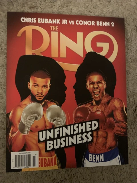 2025 CHRIS EUBANK Jr Vs Conor Benn 2 The Ring Magazine Edition: Boxing ...