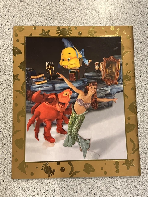 DISNEY ON ICE presents The Little Mermaid Oversized Program 1998 ...