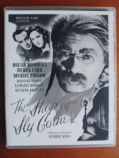 THE SHOP AT Sly Corner blu ray limited edition & booklet. Powerhouse ...