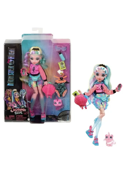 MONSTER HIGH LAGOONA BLUE Reboot 2022 Gen 3 Mattel Neptuna Rainbow ...