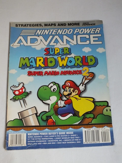 MAGAZINE OFFICIEL NINTENDO POWER ADVANCE GBA - Super Mario World ...
