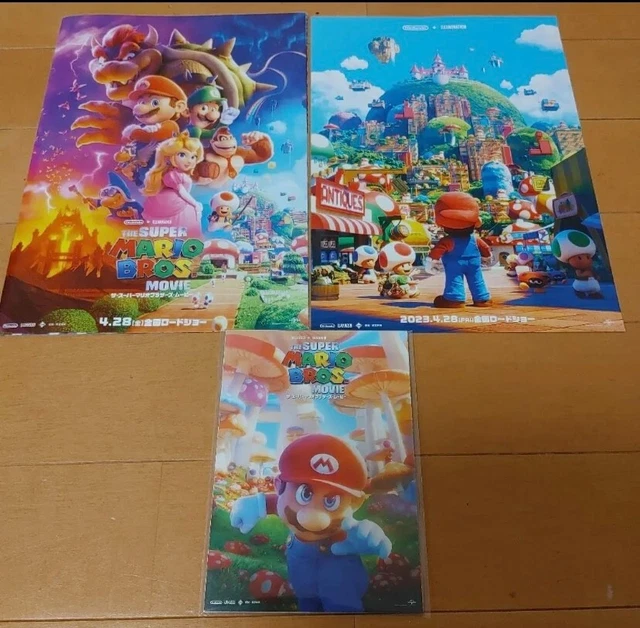 NINTENDO SUPER MARIO BROS THE MOVIE POSTER 2023 Flyer theater limited ...