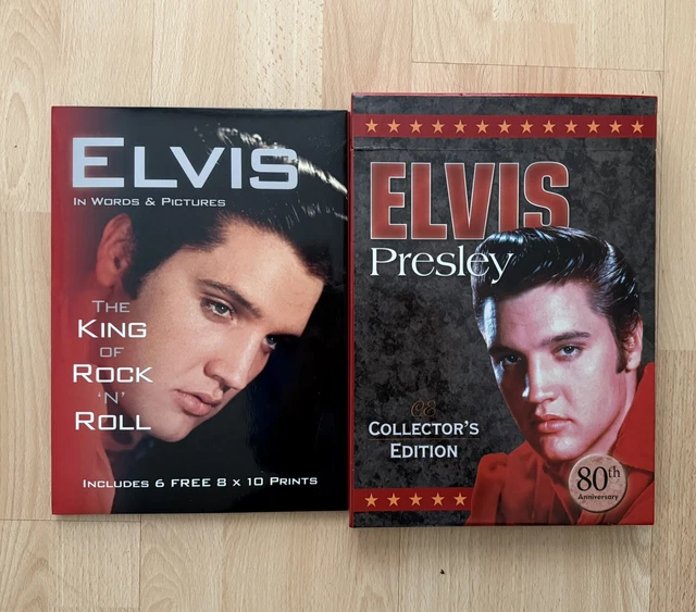 ELVIS PRESLEY BOOKS With Photos & Poster Great Condition £11.11 ...