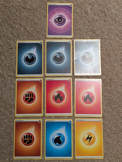 TEN POKÉMON TRADING Card Game Energy Cards (Pokémon TCG) £1.13 ...