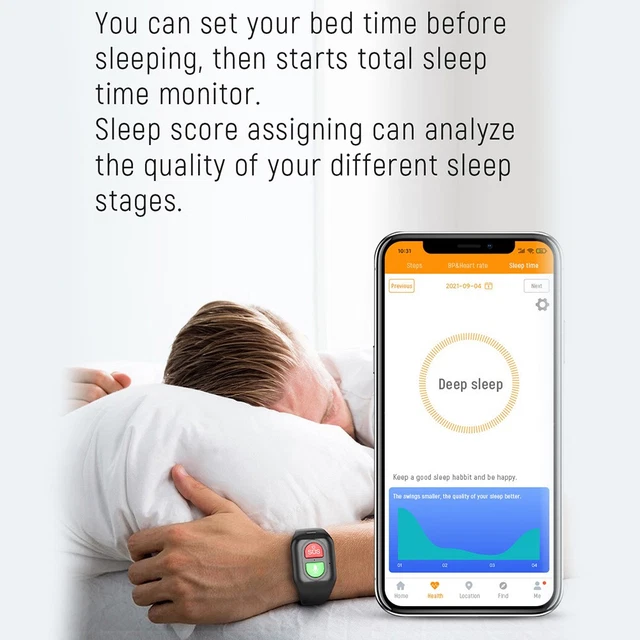 STAY PROTECTED WITH this 4G smart watch Fall detection SOS and GPS ...