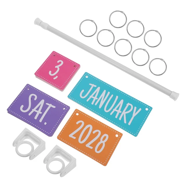 CALENDAR FLIP CHART Classroom Academic Wall Days of The Week Poster for ...