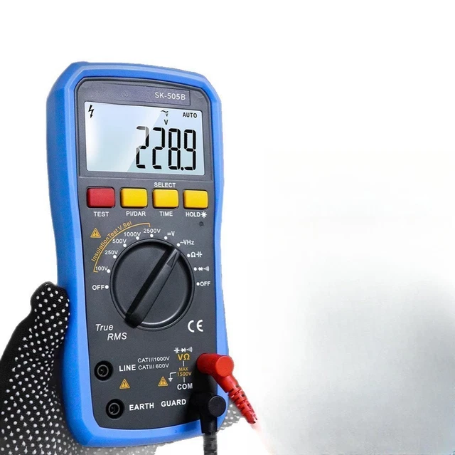 ELECTRICAL TESTER 2 in 1 Digital Multimeter with Resistance and ...