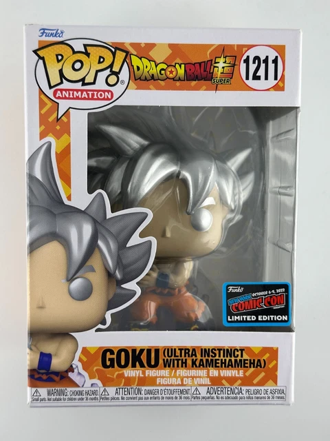 FUNKO POP DRAGON Ball Z Super GOKU ULTRA INSTINCT W/ KAMEHAMEHA #1211 ...