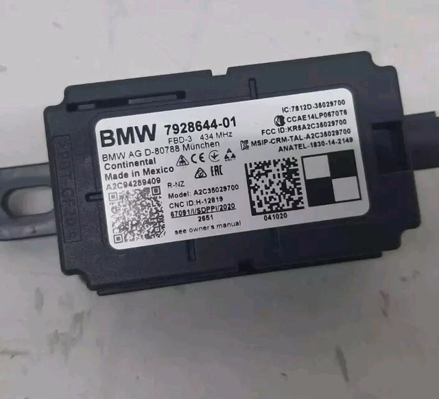 BMW F34 GT Mini F55 F56 F60 Radio Remote Control Unit Receiver 434 MHZ ...