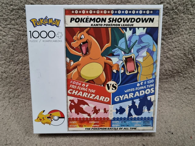 BUFFALO GAMES 1000 Piece Jigsaw Puzzle Pokemon Showdown Kanto Pokemon ...