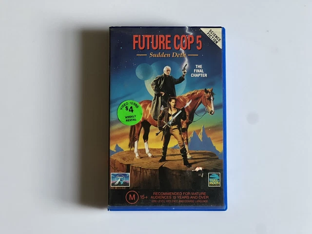 FUTURE COP 5: Sudden Deth (1994) VHS Video Tape Sci-fi / Action ...