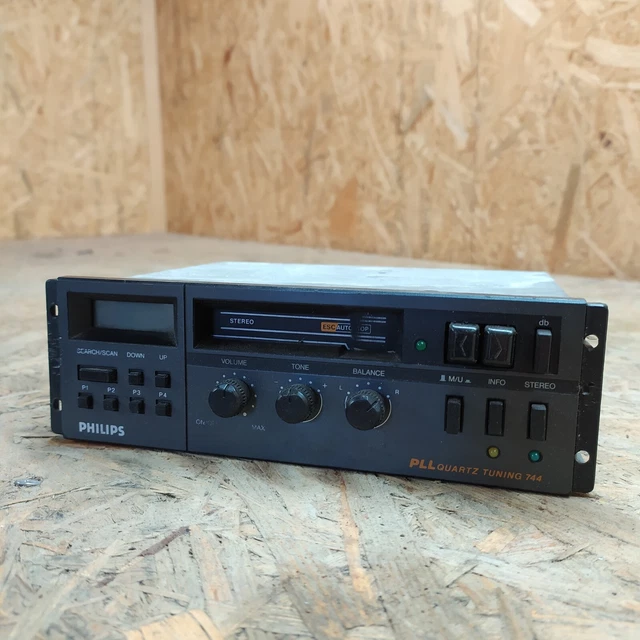 11773 ORIGINAL PHILIPS PLL Quartz Tuning 744 Autoradio WA014082D ...