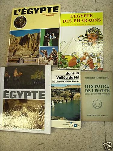 LOT DE 5 livres sur l'égypte les pharaons EUR 22,05 - PicClick FR