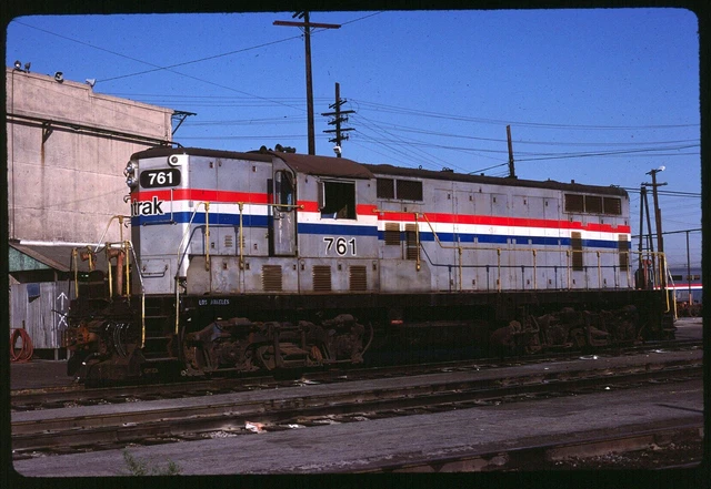 ORIGINAL EISENBAHNRUTSCHE - AMTK Amtrak 761 kein Standort 10-1982 EUR 4,65 - PicClick DE