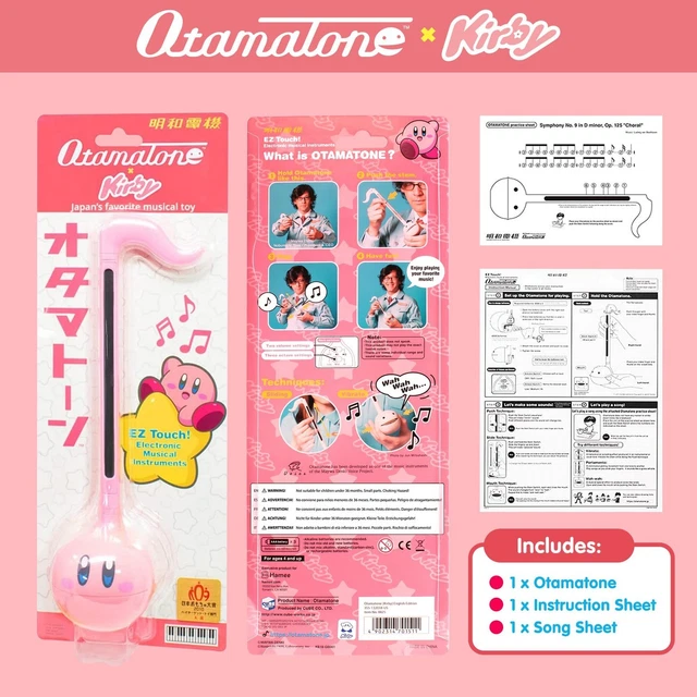 CUBE OTAMATONE SERIES Otamatone Kirby Ver. Musical Instrument Maywa ...