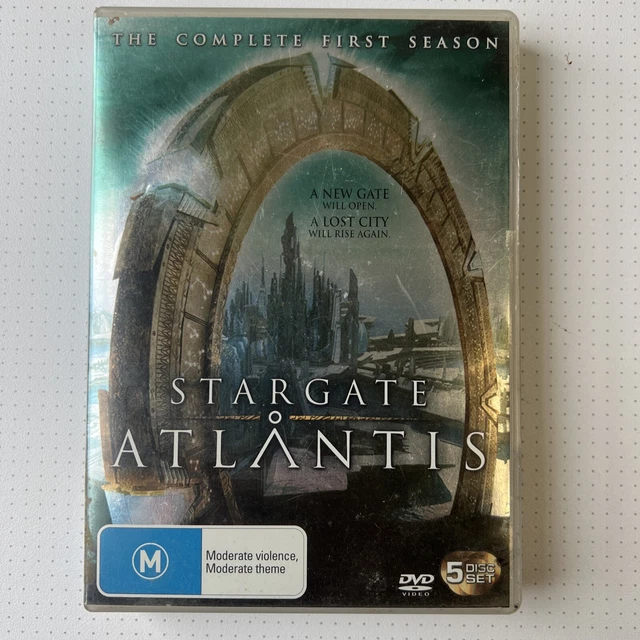 STARGATE ATLANTIS COMPLETE First Season 1 DVD 5-Discs Box Set Region 4 ...