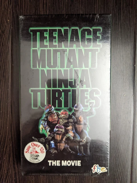 1990 TEENAGE MUTANT Ninja Turtles The Movie VHS Sealed F.H.E £89.18 ...