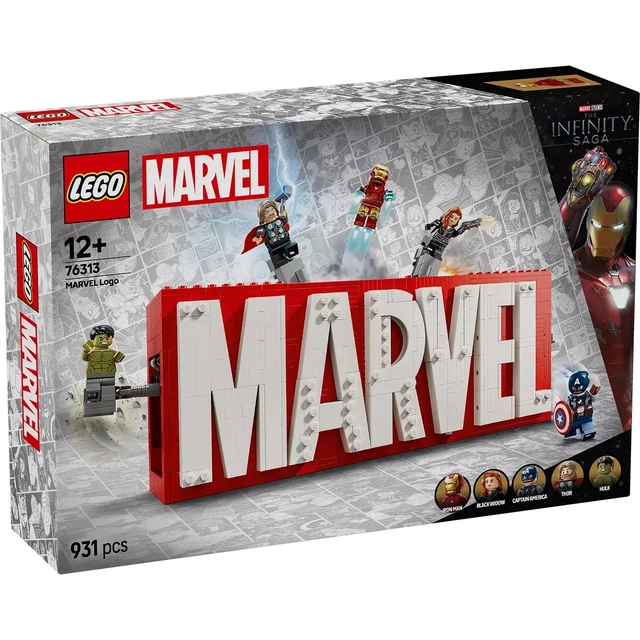LEGO 76313 - Marvel - Marvel Logo & Minifigures. Brands New Sealed ...