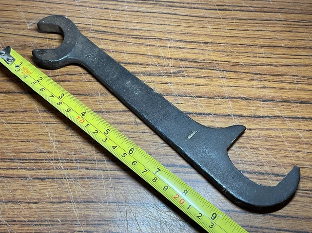 VINTAGE/ANTIQUE L.M.S RAILWAY Spanner Wrench Double Ended Stamped 1 & 5 ...