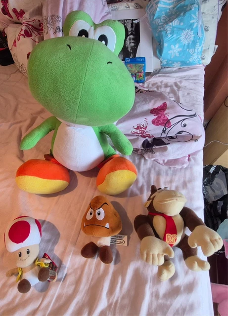 BUNDLE OF NINTENDO super mario teddies £21.50 - PicClick UK