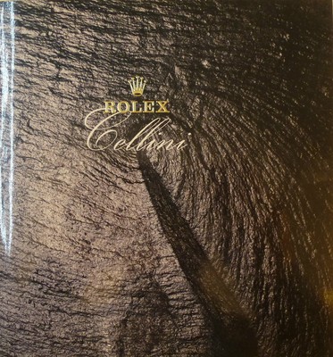 ORIGINAL ROLEX CELLINI Watch Catalog Brochure Price List 36 Pages from ...
