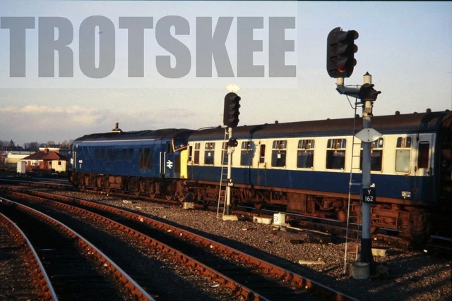 35MM SLIDE BR British Railways Diesel Loco Class 45 45118 York 1986 ...