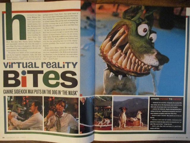 AUGUS-1994 ENTERTAINMENT MAG(THE MASK/SHANNON WHIRRY/TINA MAJORINO ...