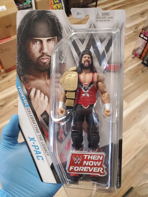 FIGURINE MATTEL WWE X-Pac Syxx Then Now Forever Basic Series Championship Belt EUR 45,19 ...