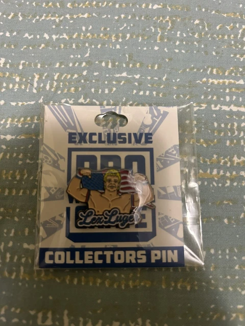 LEX LUGER LAPEL Pin - Pro Wrestling Crate Exclusive - Wwe, Wcw $10.00 ...