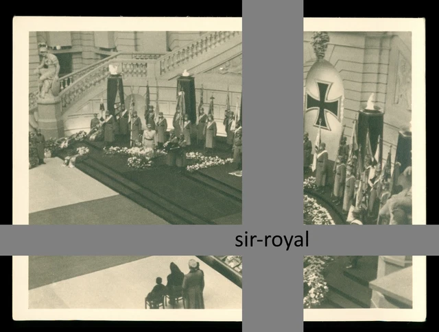 BERLIN 1942 - Walter von Reichenau Staatsbegräbnis im Zeughaus - WK2 ...