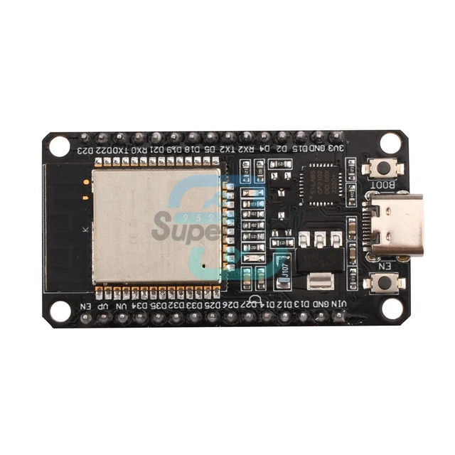 ESP32 ESP-WROOM-32 TYPE-C 2.4GHz WIFI IOT Bluetooth Development Board ...