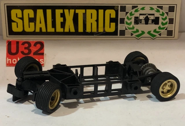 SCALEXTRIC EXIN CHÂSSIS Srs 2 + Axes Et Guide Peugeot 406 EUR 26,02 ...