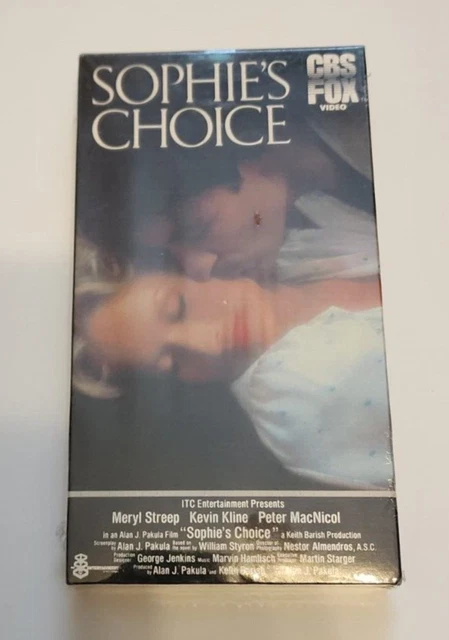 SOPHIE'S CHOICE VHS Brand New Sealed CBS Fox Video WaterMarks ITC 1984 ...