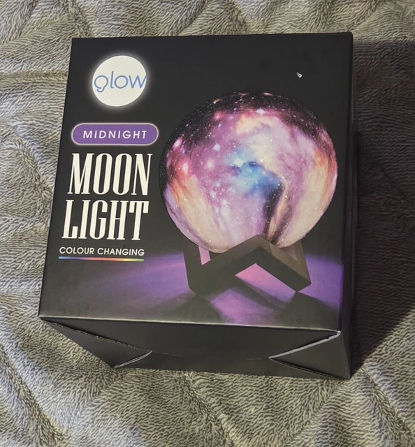GLOW MIDNIGHT MOON Light £5.44 - PicClick UK