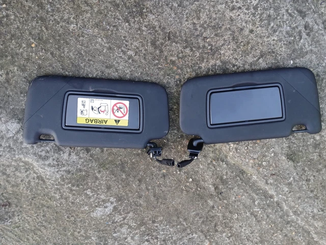 FORD PUMA MK2 St-Line 2019-2024 1.0 MHEV Black Sun Visors Left Right ...