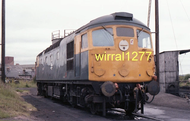 ORIGINAL COLOUR RAILWAY negative Class 26 26037 at Inverness £3.00 ...