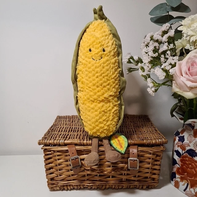 JELLYCAT AMUSEABLES CORN On The Cob - Amuseable Corn Plush Soft Toy ...