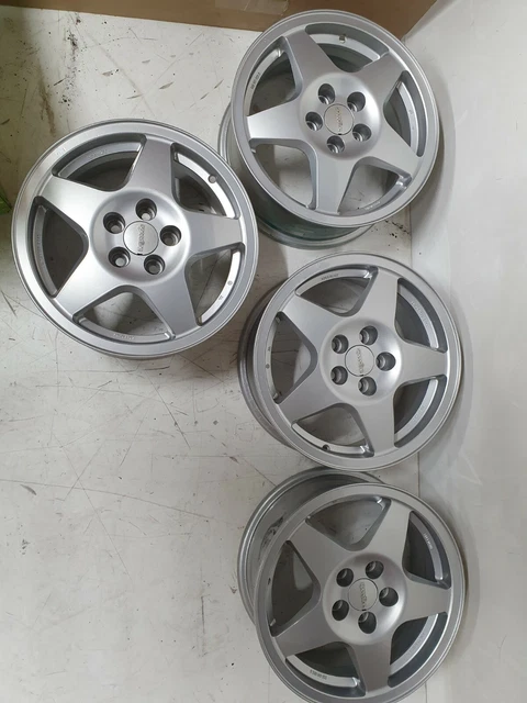 SET OF 4X Speedline 15” Alloy Wheels with centre caps Vw Corrado newly ...