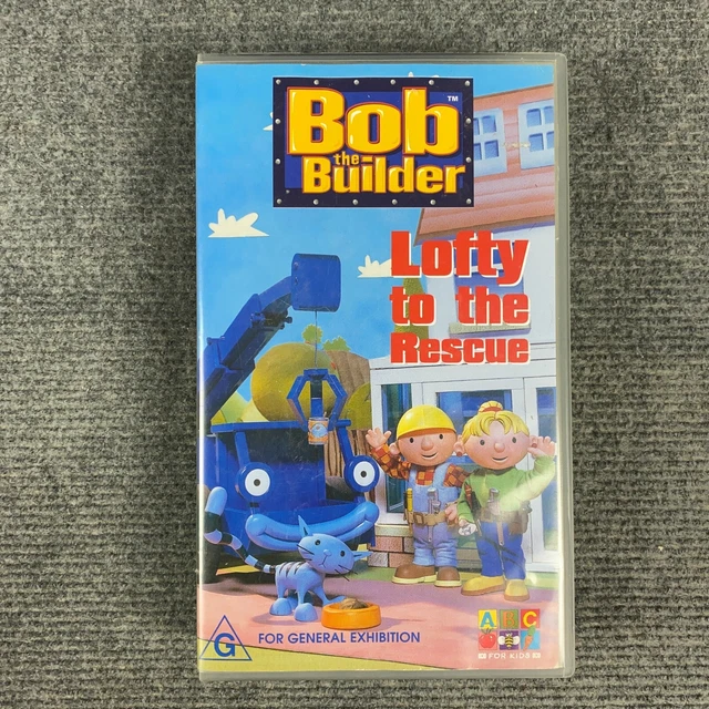 VHS VIDEO BOB the Builder Lofty to the Rescue 1999 Childrens Animated Show $9.88 - PicClick AU