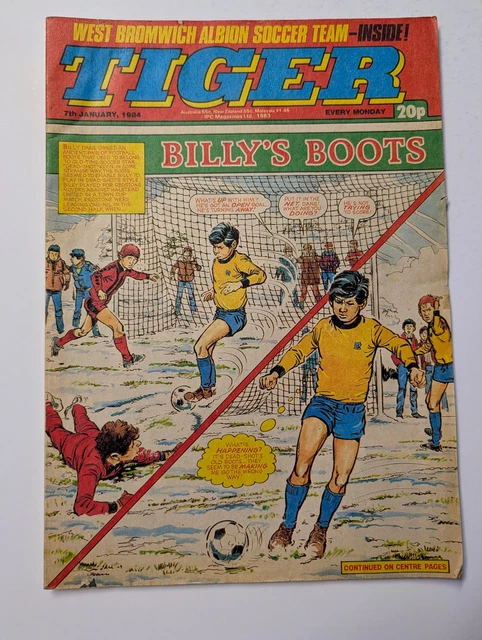 TIGER COMIC 7TH January 1984, IPC Magazines, Football. £5.49 - PicClick UK