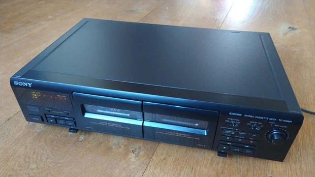 SONY TC-WR661 DUAL Stereo Cassette Deck EUR 69,00 - PicClick DE