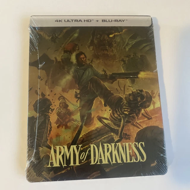 ARMY OF DARKNESS [SteelBook] (4K UHD Blu-ray/Blu-ray, 1992) £40.00 ...