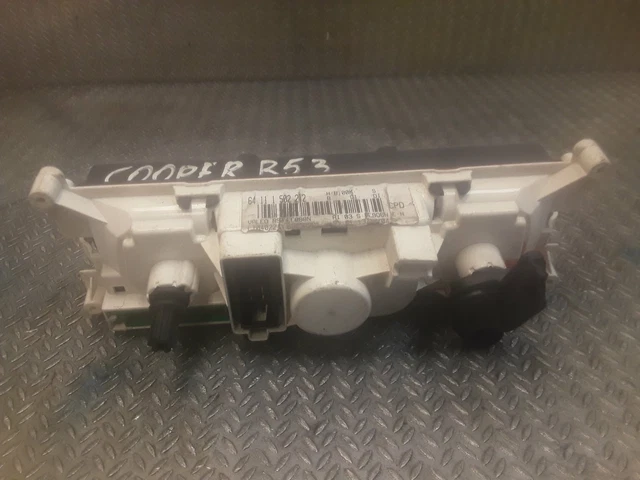 MINI COOPER R50 R53 Climático Calentador Control Cuadro de Mandos ...