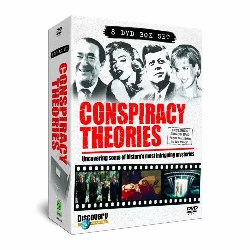 CONSPIRACY THEORIES 8 Disc Box Set Discovery Channel Uk Dvd New And ...