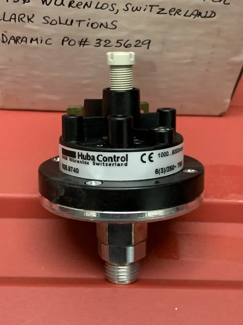 HUBA CONTROL PRESSURE Transmitter Switch 625.9740 | 1000-6000 mbar £118 ...