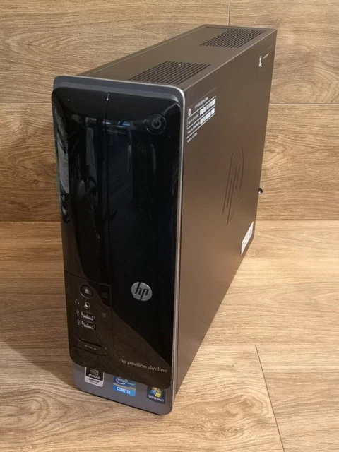 HP PAVILION SLIMLINE Desktop PC s3000 Intel Core 2 DUO - FREE POST £34.88 - PicClick UK