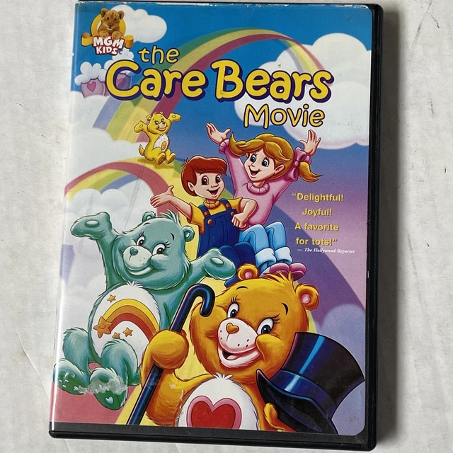 THE CARE BEARS Movie DVD 1985 Cartoon Animated Hasbro Family Kids Movie ...